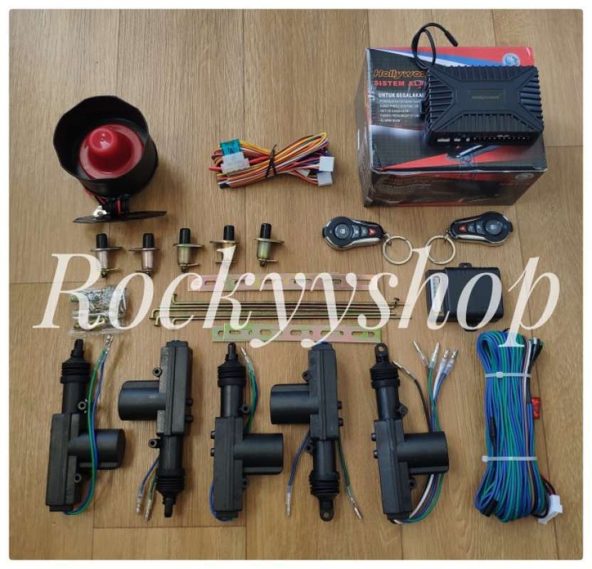Promo New Paket Alarm Mobil Dan 5 Central Lock + Switch Terbaik - Ek ...
