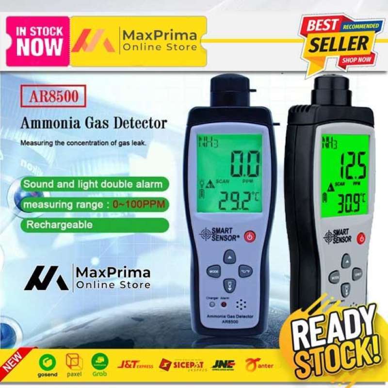 Promo Ammonia Gas Detector Nh3 Smart Sensor Ar8500 Ar 8500 Amonia ...