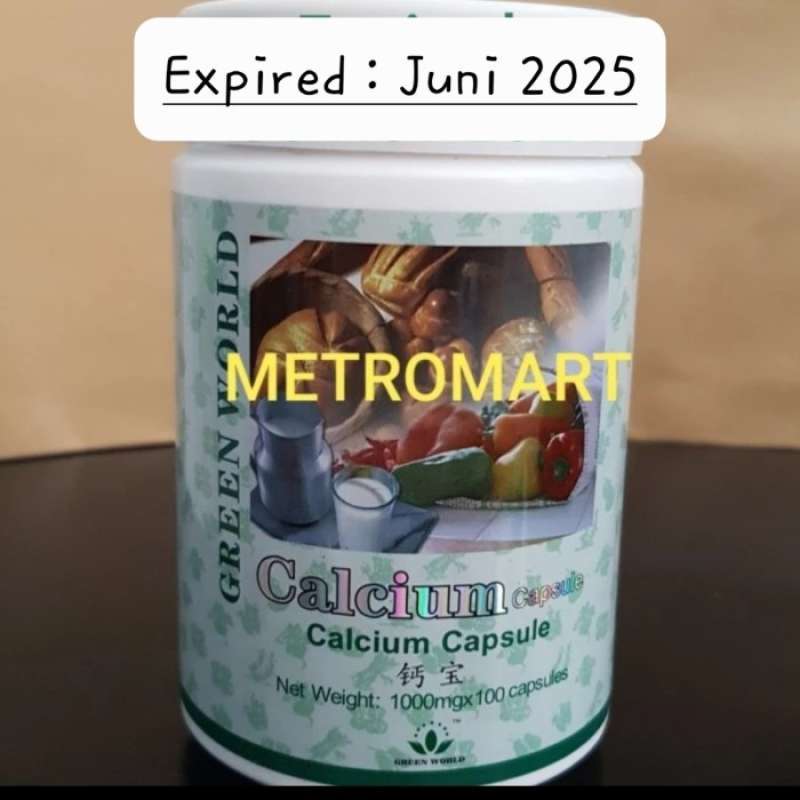Jual Calcium Capsule 100% Ori - Obat Osteoporosis/kropos Tulang ...