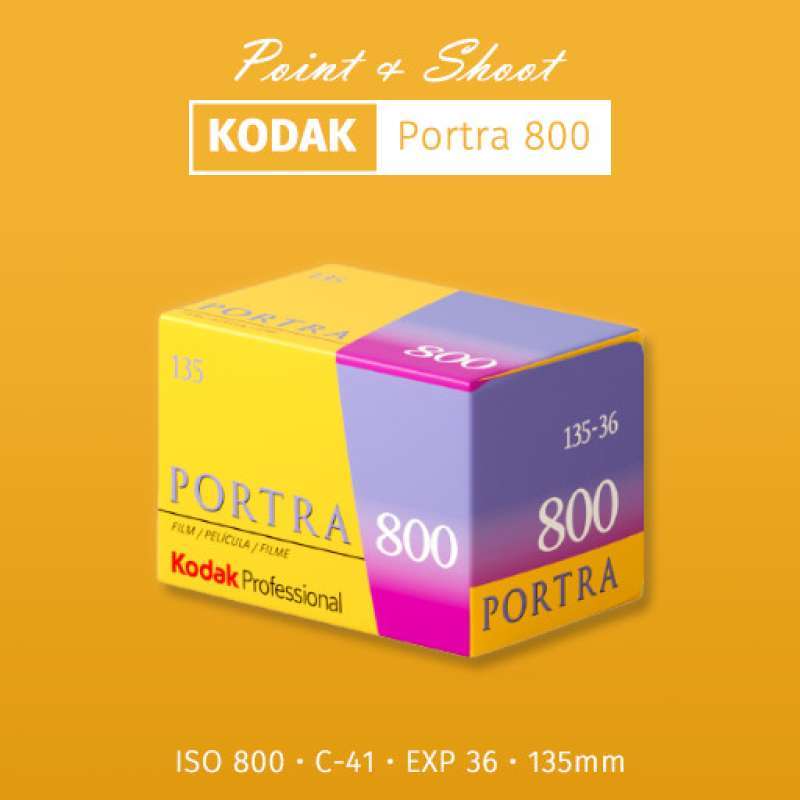 Jual Kodak Portra 800 35mm - Iso 800 36exp - Roll Film Colour Negative ...