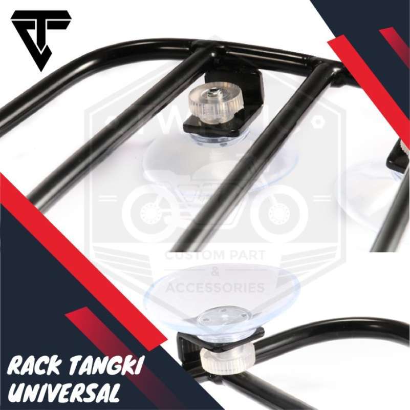 Promo Terlaris Back Rack Rak Barang Bagasi Tangki Tengki Motor Custom ...