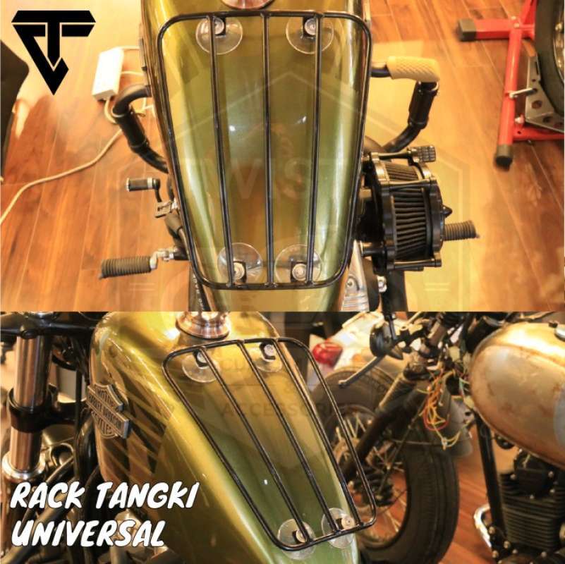 Promo Terlaris Back Rack Rak Barang Bagasi Tangki Tengki Motor Custom ...