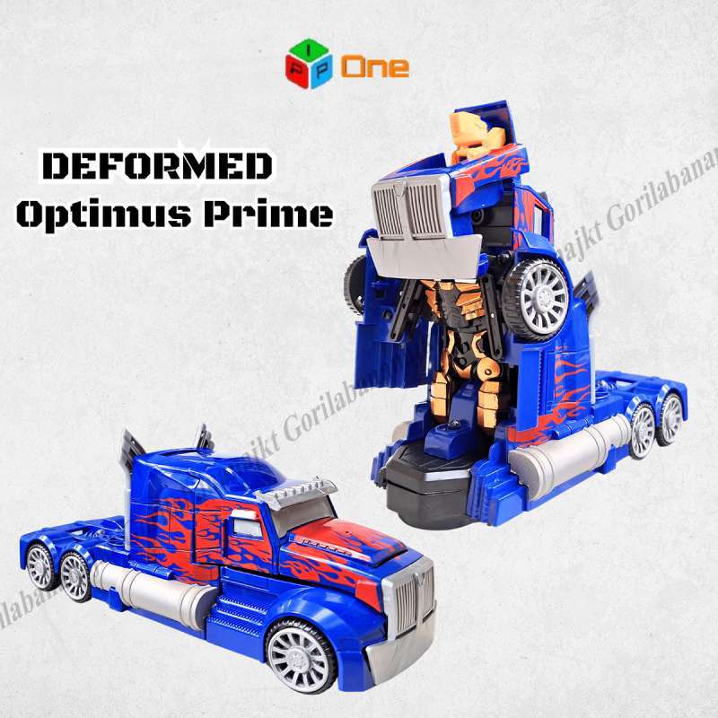 Jual Mainan Mobil Robot Optimus Prime 2 In 1 Deformation transform Di Seller Gorilabananajkt ...