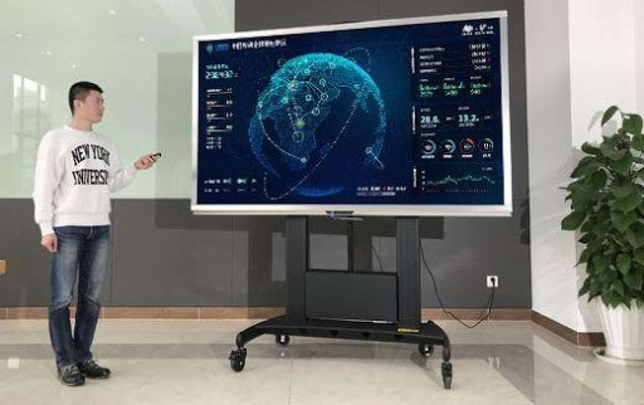 Jual Standing Bracket Tv 100 Inch Heavy Duty Tv Cart : Nb Cf100 Kaki ...