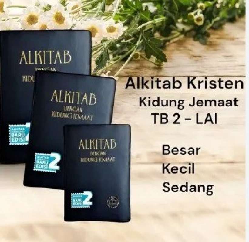 Jual Alkitab Tb 2 (terjemahan Baru)+ Kidung Jemaat - Kecil 032 Ti Kj Di ...