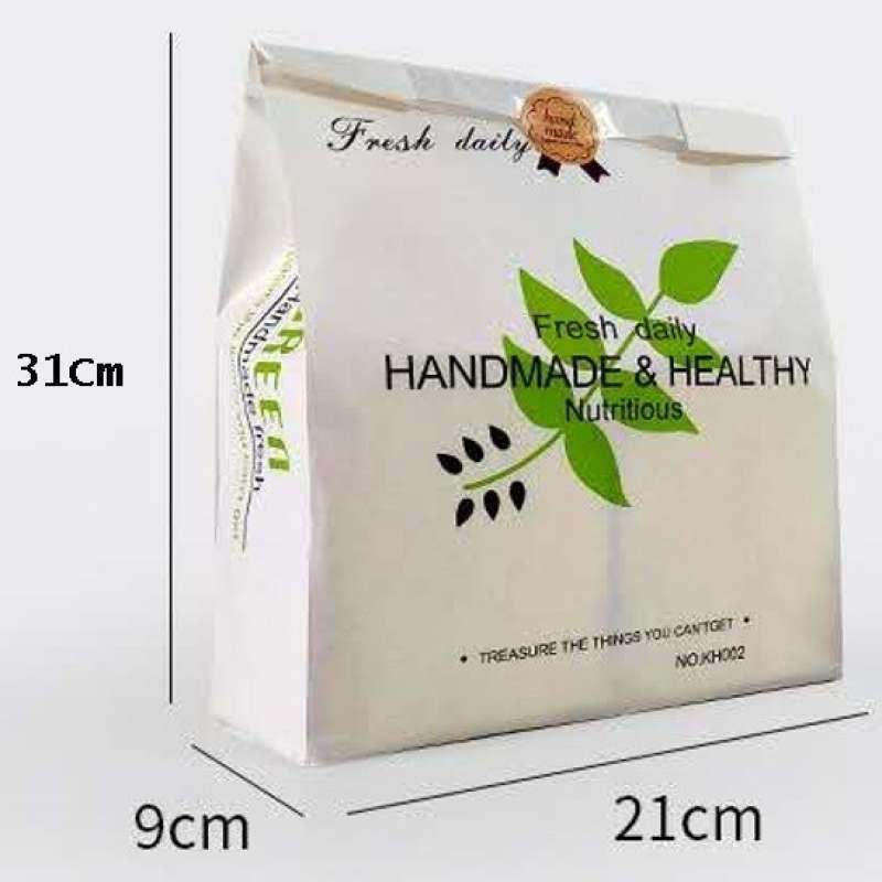 Jual Plastik Roti Tawar Kemasan Kantong Kertas Roti Tawar Sobek Toast ...