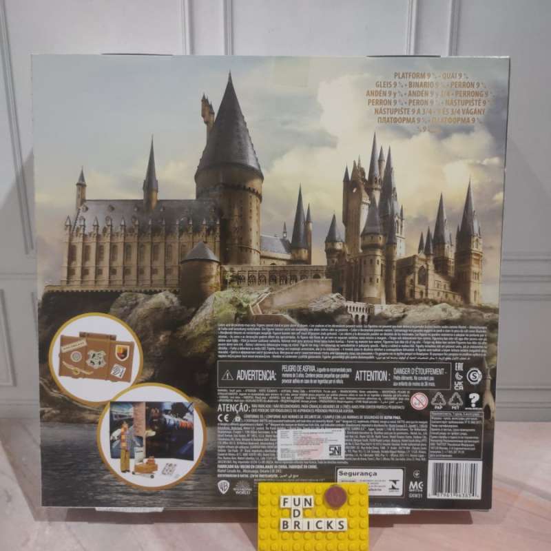 Jual Mattel Harry Potter Platform 9 Hogwarts Express Boneka Figure Set ...