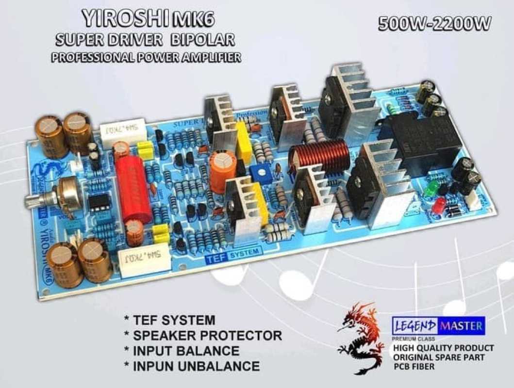 Jual Driver Yiroshi Mk6 Mk 6 Super Driver Amplifier Yiroshi Legend ...