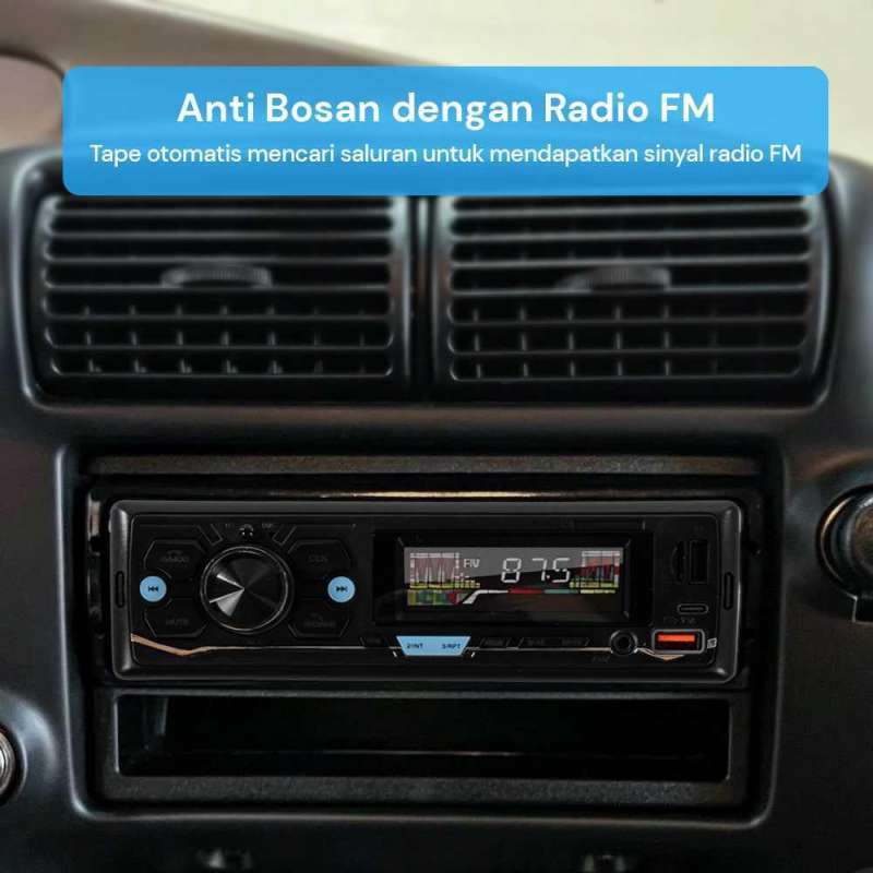 Jual Occkic Tape Mobil Audio Mp3 Player Bluetooth Dual Usb Hands Free ...