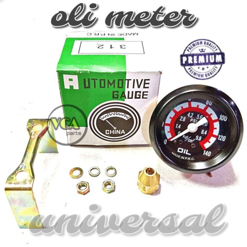 Jual Oil Meter/ampere Oil-indikator Pengukur Tekanan Oil Mesin Mobil Di ...