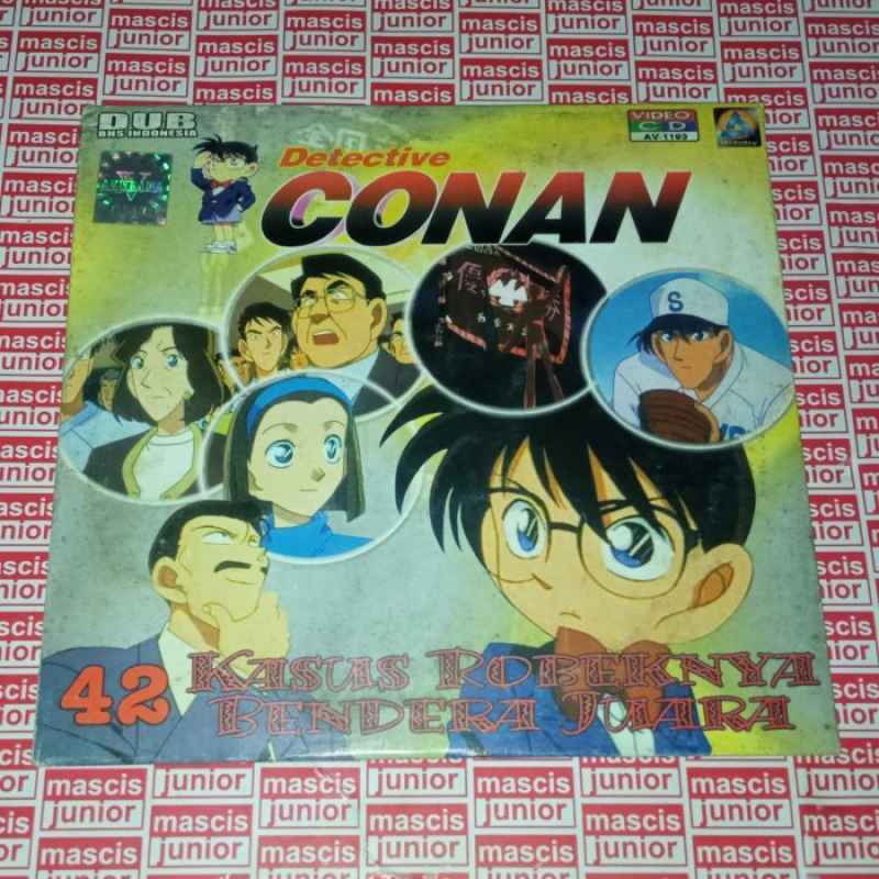 Jual Vcd Movie Detective Conan - 42 Kasus Robeknya Bendera Juara Di Seller Doujin - Cengkareng ...