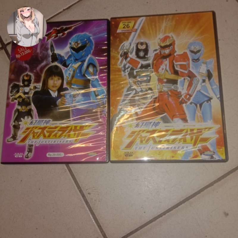Jual Vcd Genseishin Justirisers Original Eps 1-51 Di Seller Rosaria ...