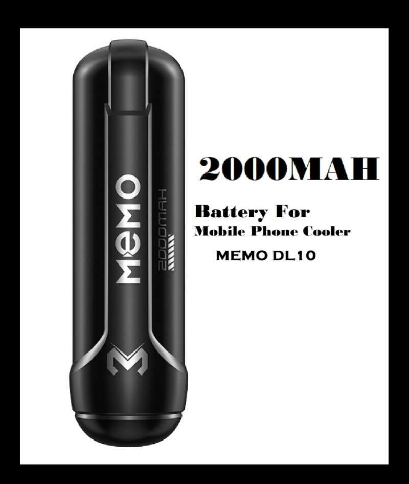 Jual Memo Dl10 Fan Cooler Phone Cooler With Recharge Battery Coolingfan ...