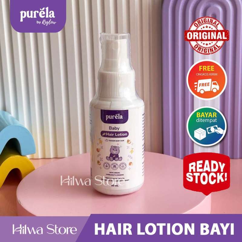 Jual Purela Hair Lotion 60ml | Membantu Pertumbuhan Dan Menutrisi ...