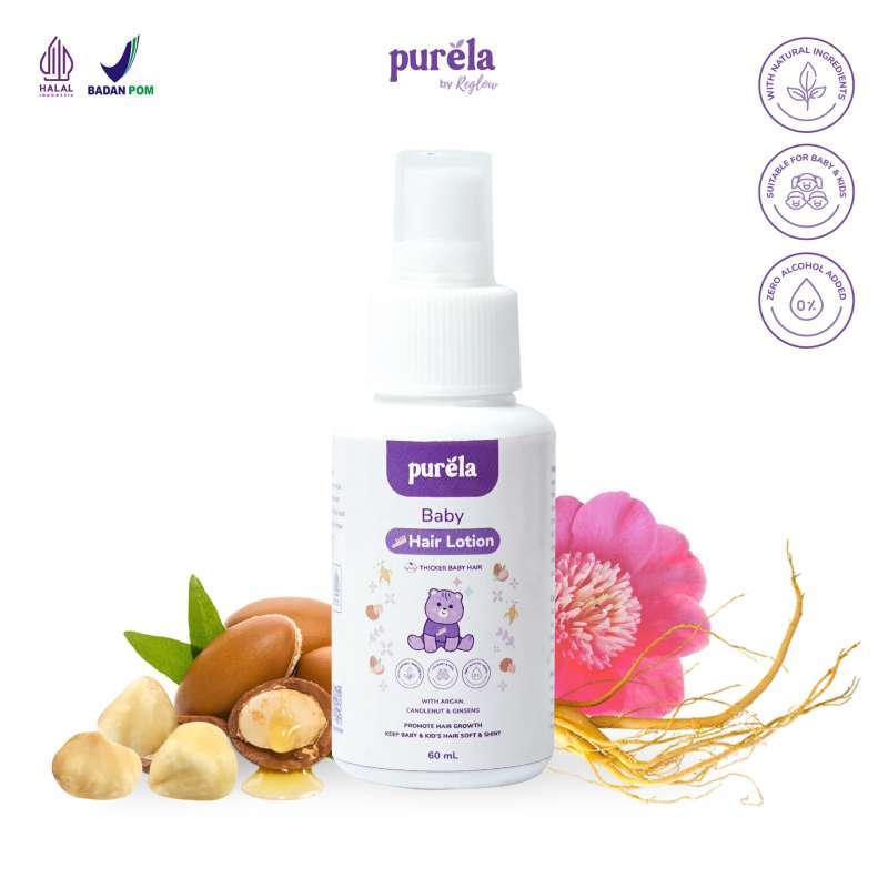 Jual Purela Hair Lotion 60ml | Membantu Pertumbuhan Dan Menutrisi ...