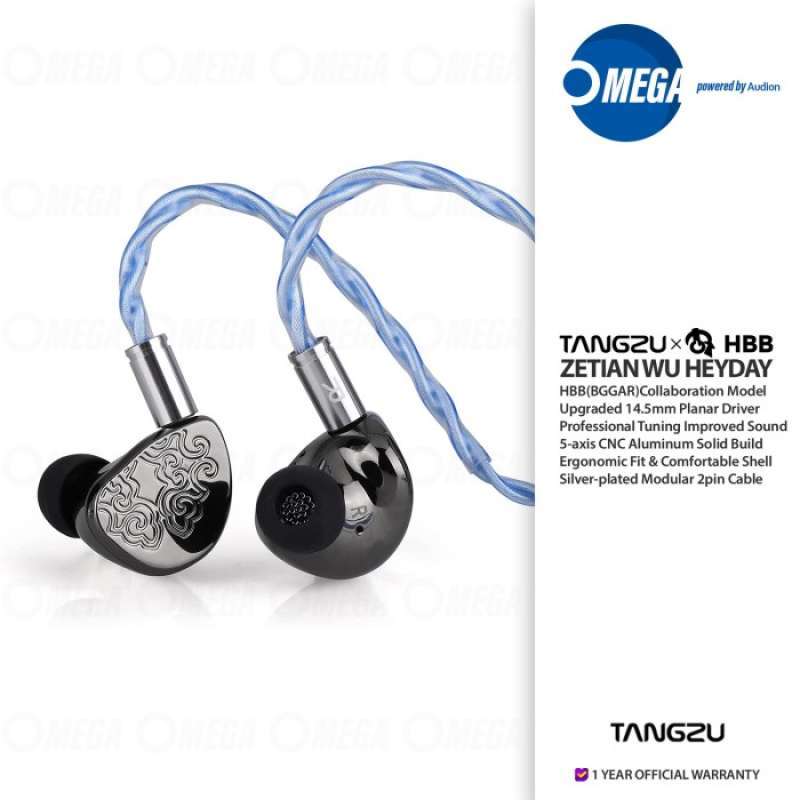 Promo Tangzu X Hbb Zetian Wu Heyday Planar Driver Modular 2pin In-ear Iem Diskon 50% Di Seller ...