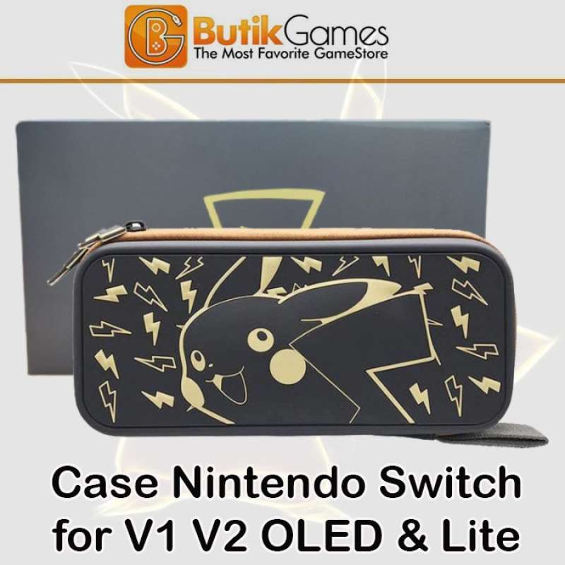 Jual Tas Case Nintendo Switch V1 V2 Lite Oled Pokemon Pikachu Edition ...
