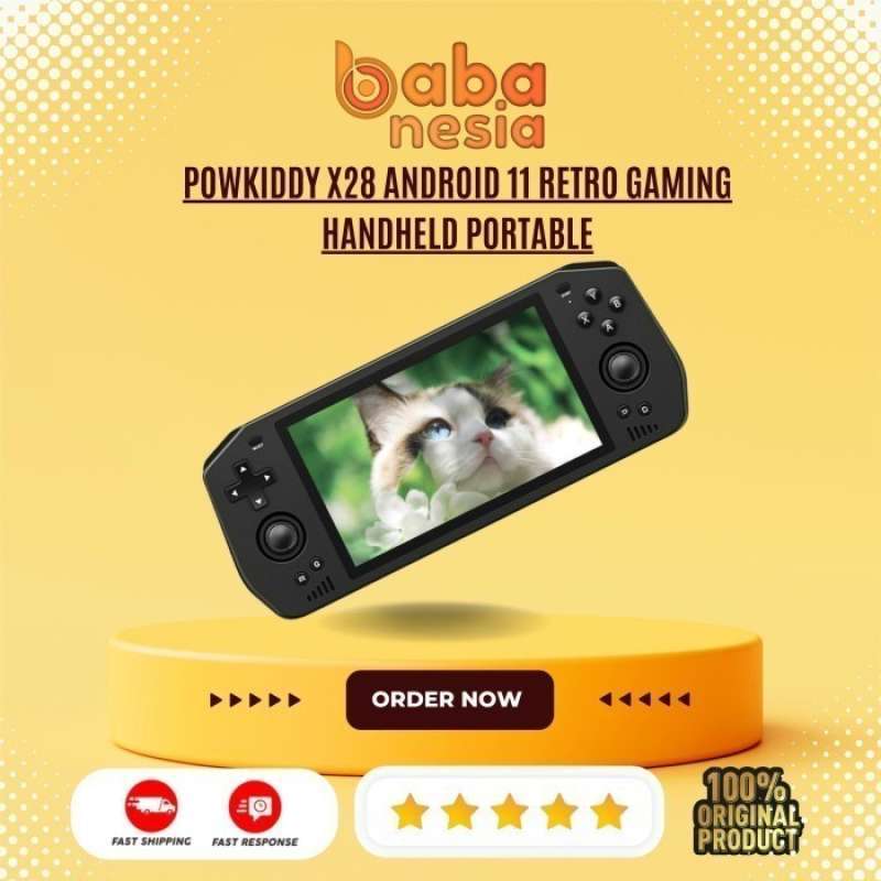 Jual Powkiddy X28 Android 11 Retro Gaming Handheld Portable Console ...