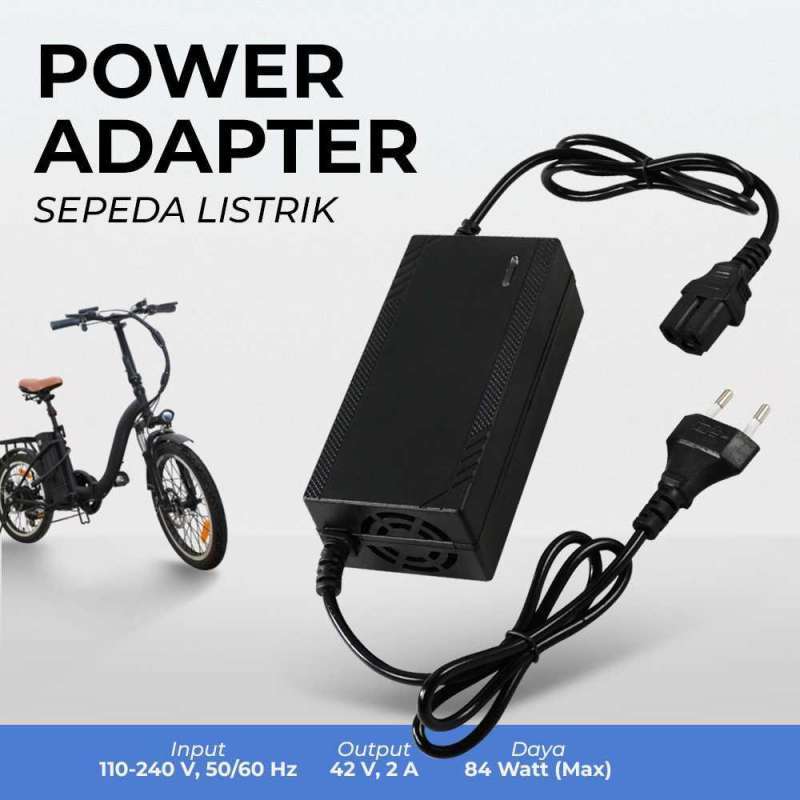 Promo Deek-robot Adaptor Charger Baterai Converter Sepeda Listrik 42v ...