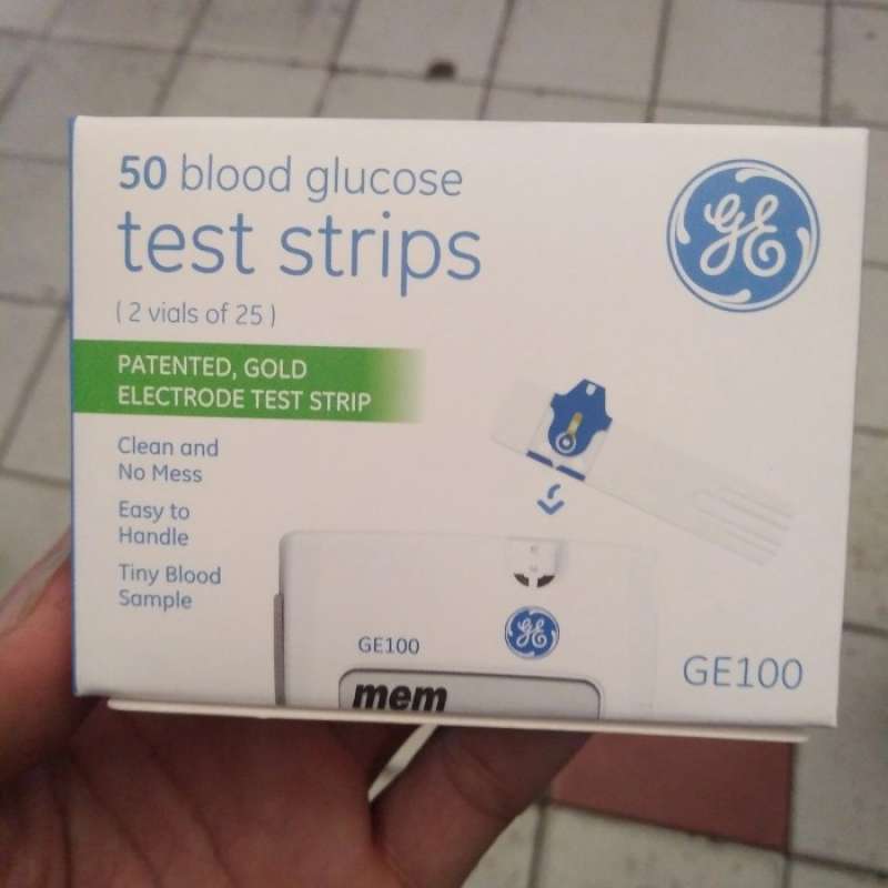 Promo Test Strip Ge 100 Glucose Diskon 33% Di Seller Desa Otomotif ...