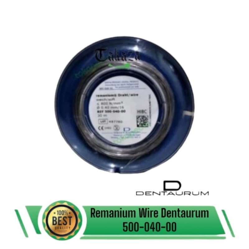 Promo Kawat Gigi Klamer / Remanium Wire Dentaurum 500-040-00 Diskon 33% ...