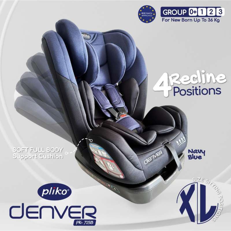 Jual Carseat Pliko Denver Pk-715 B Kursi Mobil Bayi Di Seller Baby Club ...