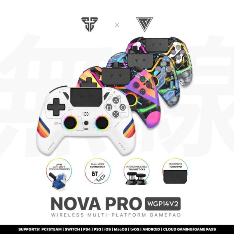 Jual Fantech Nova Wgp14 Gamepad Wireless Hall Effect Wgp 14 Joystick Pc ...