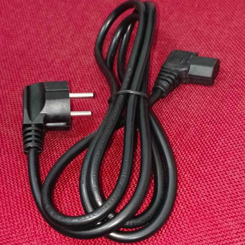 Jual Kabel Power L./kabel Power Bengkok 1.8m Di Seller Velvet Store ...