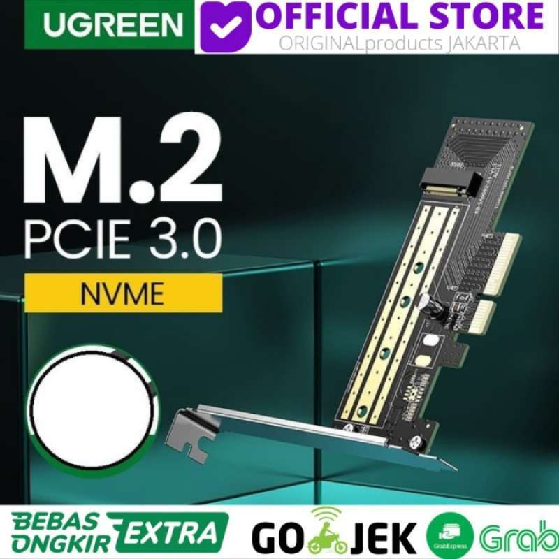 Jual Ugreen Pcie 4.0 Ke M2 Nvme Pci Express Adapter 64gbps Pci-e4/8/16 ...