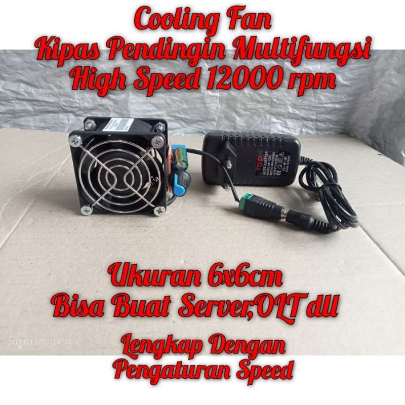 Jual Fan Cooling Kipas Pendingin Server Olt Multifungsi Higspeed 12000 ...