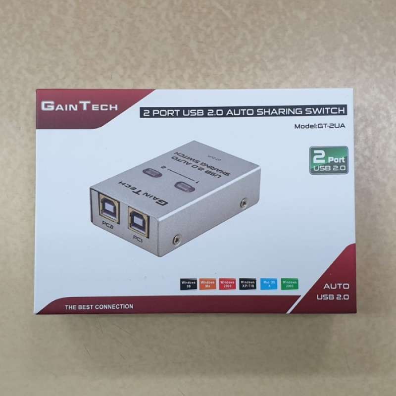 Jual Auto Usb Sharing Switch Printer 2 Port Gaintech Di Seller Velvet Store - Cengkareng Timur ...