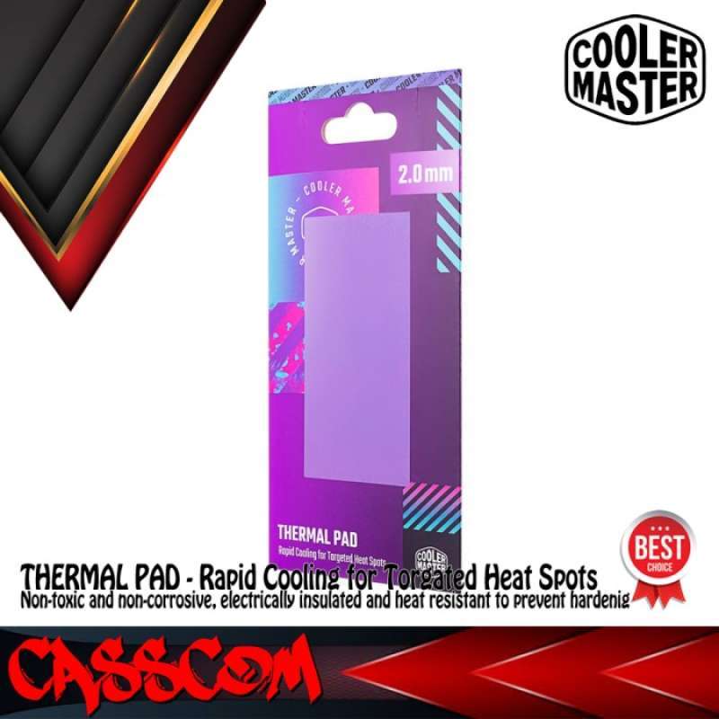 Jual Cooler Master Thermal Pad - 1.0 Mm Di Seller Velvet Store ...