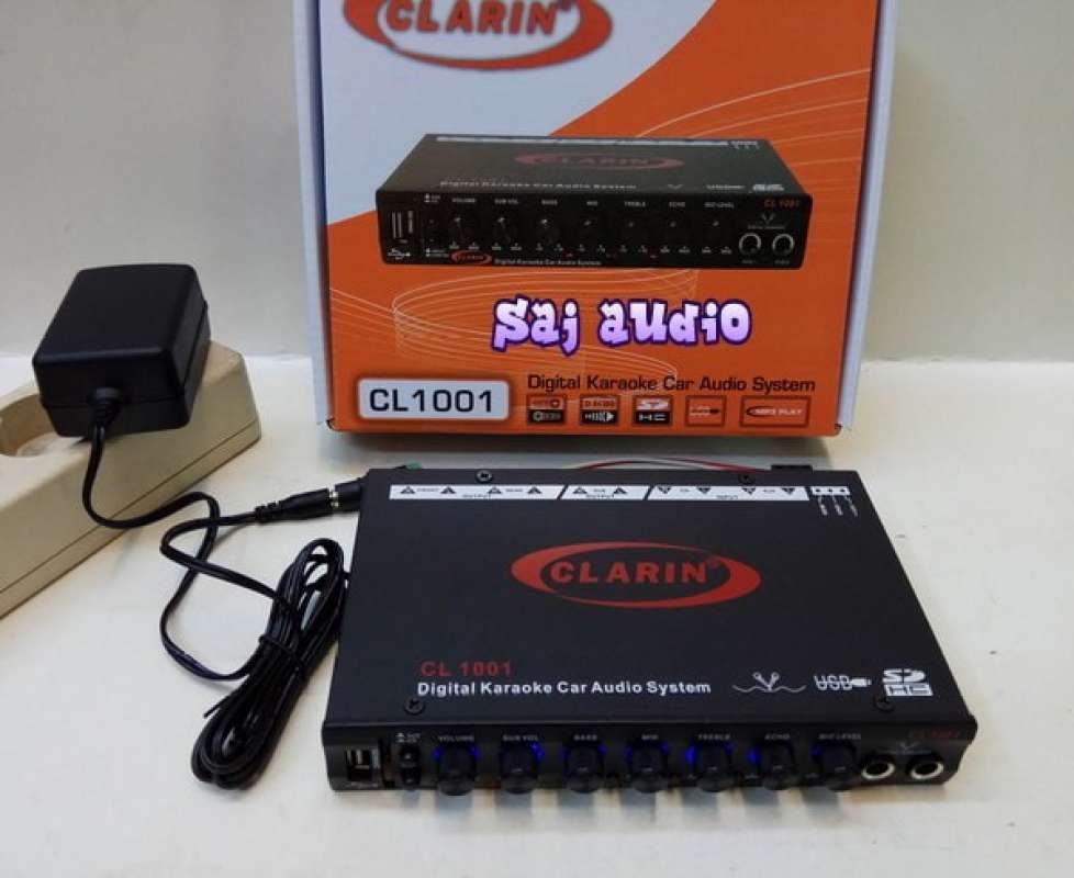 Promo Pream Parametric Eq Clarin Cl1001 Usb Mmc Plus Adator 12v ..buat ...