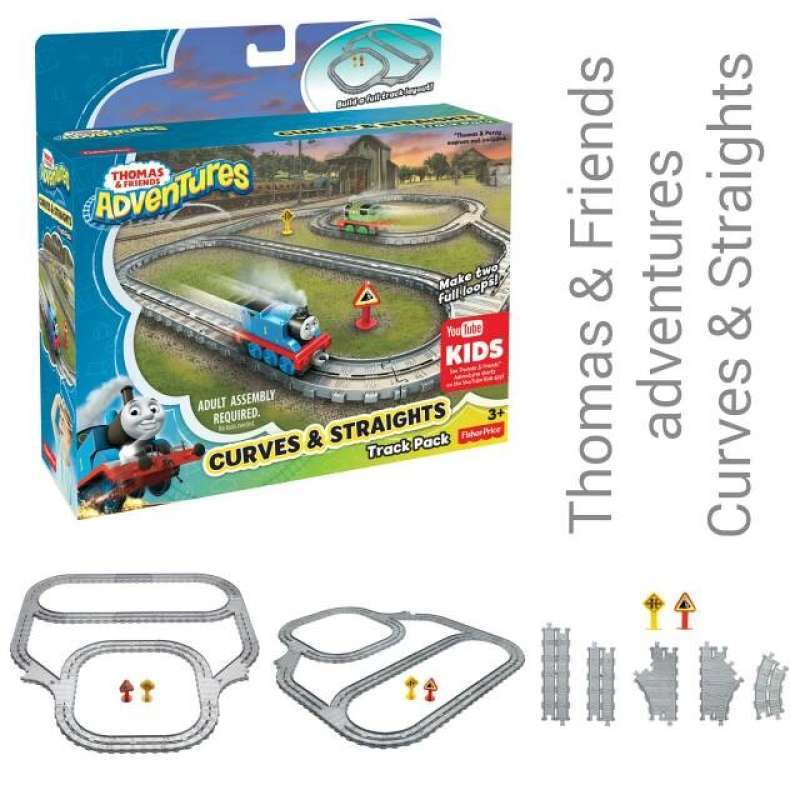 Jual Thomas & Friends Adventures Curves & Straights Track Pack Di ...