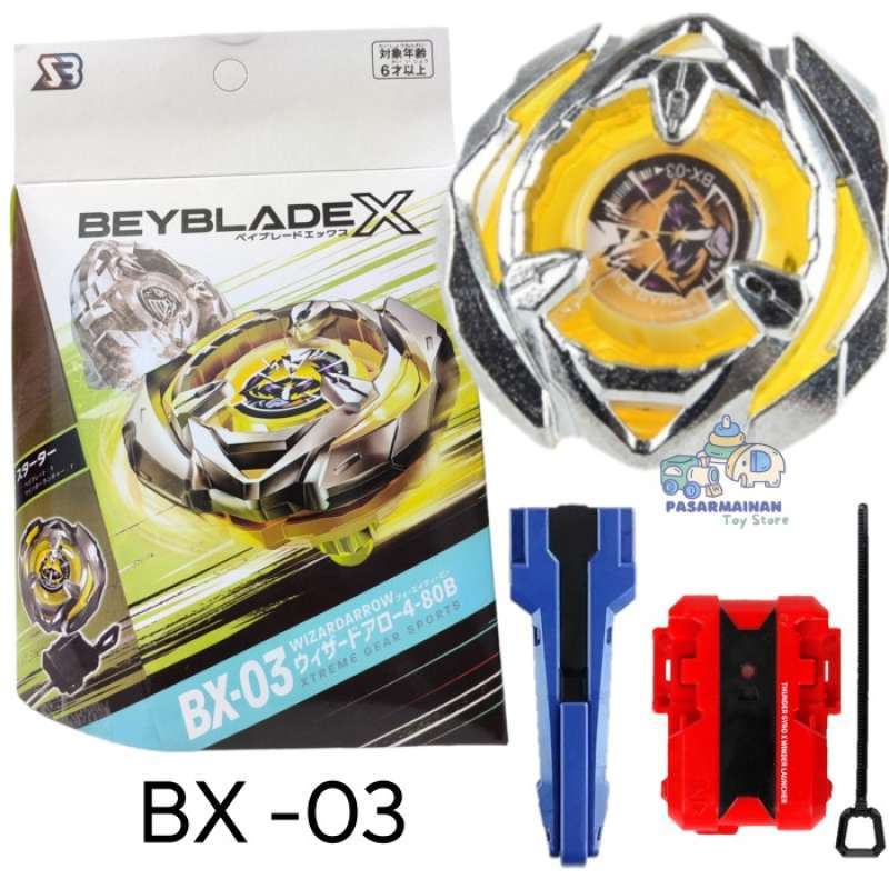 Jual Beyblade X Gangsing Beyblade Set Launcher Bx- 01 Starter Hells ...