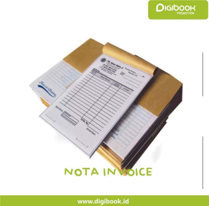Jual Buku Nota / Surat Jalan / Tanda Terima Custom Cetak 1 Ply / 2 Ply ...