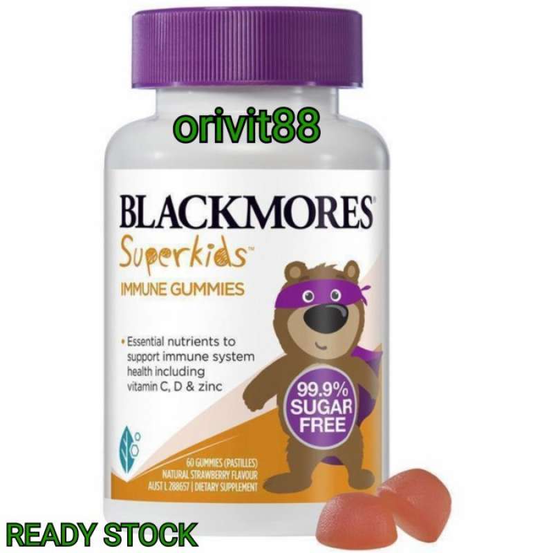 Promo Blackmores Super Kids Immune Gummies Diskon 33% Di Seller Ksm ...