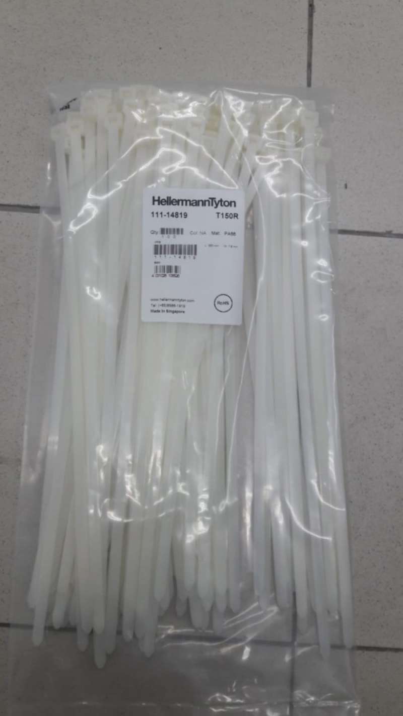 Jual Kabel Ties T150r Hellermann Tyton Insulok 365 X 7.6mm Di Seller ...
