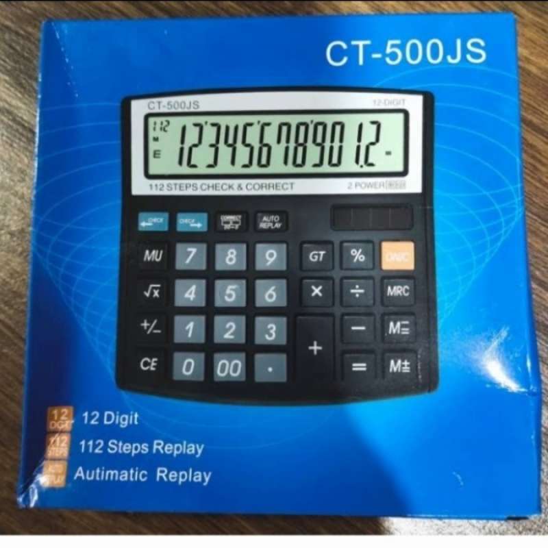Jual Citizen Ct-500js Kalkulator Check Correct Calculator Desktop ...