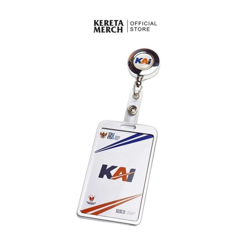 Jual Kereta Api Indonesia Id Card Holder Yoyo Luxury Name Tag Pt. Kai ...