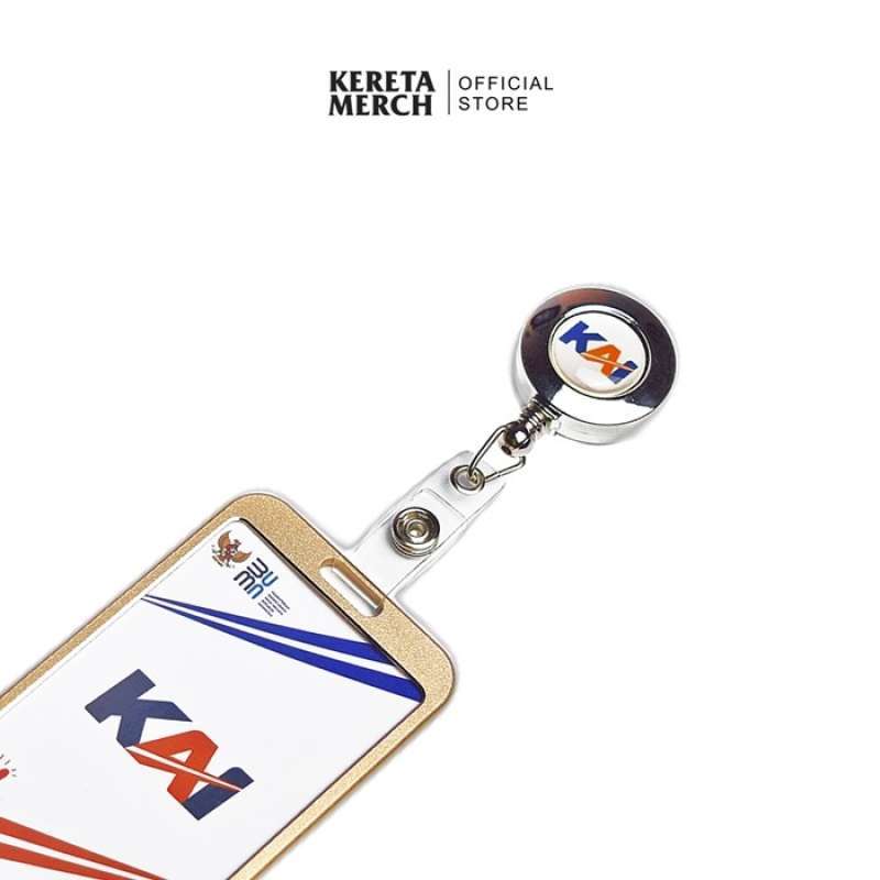 Jual Kereta Api Indonesia Id Card Holder Yoyo Luxury Name Tag Pt. Kai ...