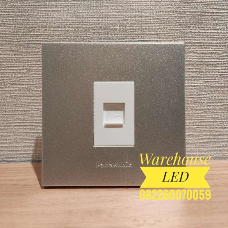 Promo Modul Data Lan Utp Rj45 Module Cat6 + Frame Panasonic Style ...