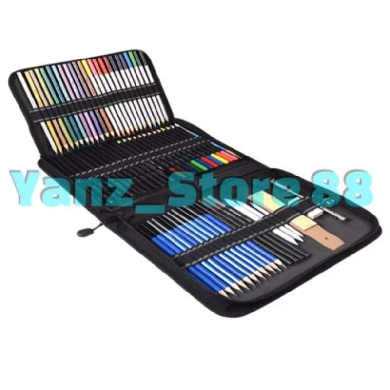 Jual Sketching Pencil Set 72 Pcs Pensil Gambar Sketsa Art Drawing Kit Tools Di Seller Tombstone ...