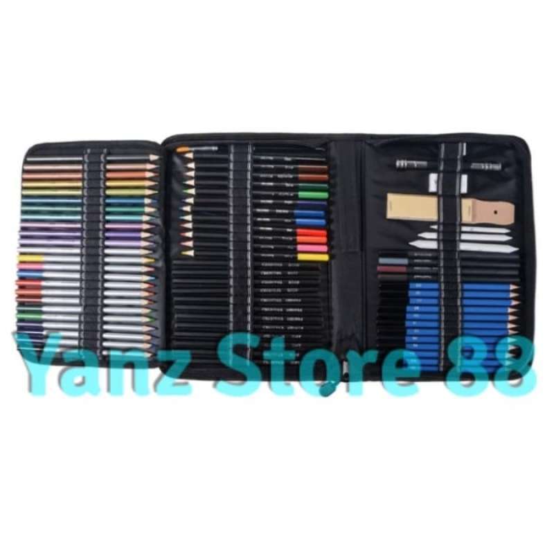 Jual Sketching Pencil Set 72 Pcs Pensil Gambar Sketsa Art Drawing Kit Tools Di Seller Tombstone ...