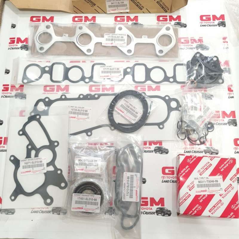 Jual Packing Set Hilux 1kd 3000cc Gasket Engine Overhaul Set Orisinil ...