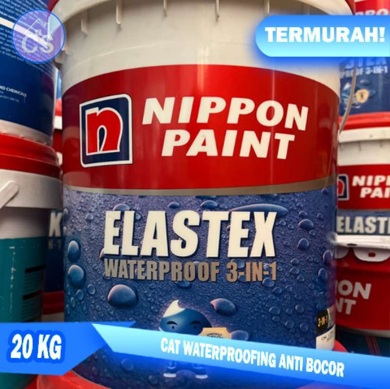 Jual Nippon Elastex Anti Bocor Waterproofing 1 Pail 20kg No Drop ...