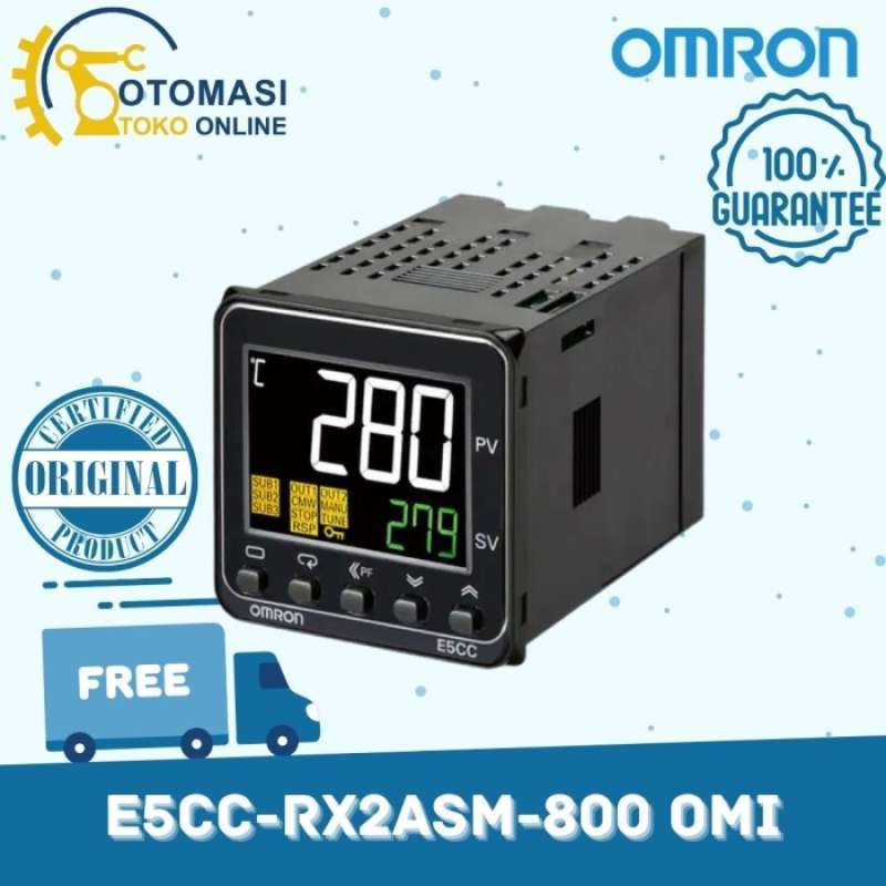 Jual Omron Temperature Controller Output Relay 48x48 E5cc-rx2asm-800 Di Seller Yama - Cengkareng ...