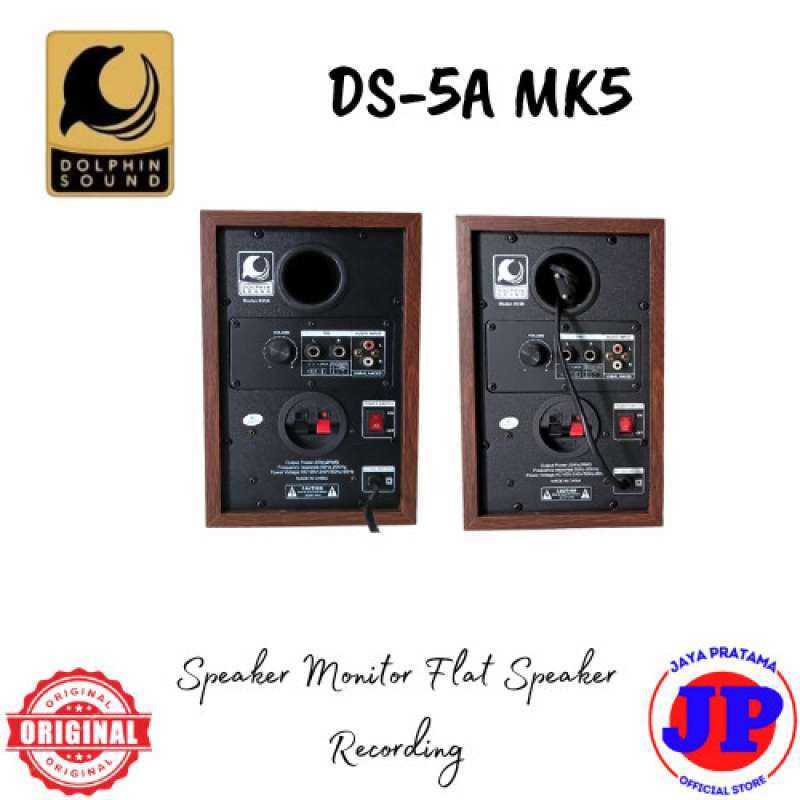 Promo Dolphin Sound Ds5a Mk5 Speaker Monitor Original Ds-5a Diskon 23% ...