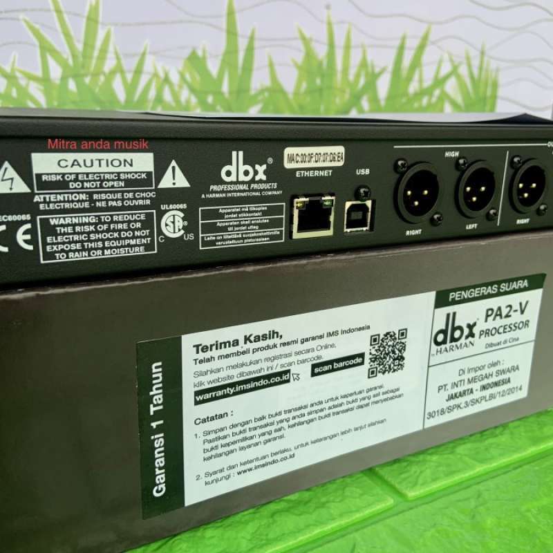 Promo Speaker Management Dbx Pa2 Crossover Original Produk Diskon 23% ...
