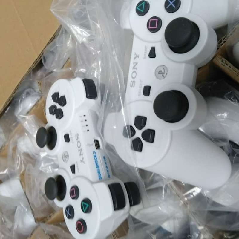 Promo Controller Stick Stik Joystik Gamepad Ps 3 Ps3 Pc Wireless Putih ...